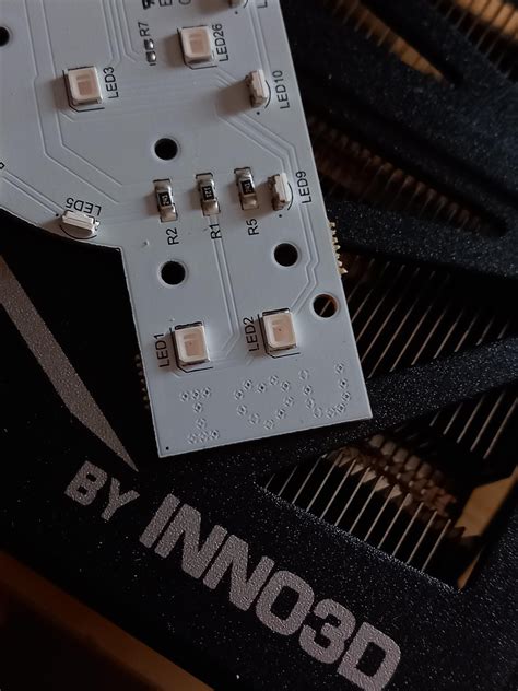 Inno3d Hidden Message On The Led Panel Rtx 3060 Ichill X3 Rgpu