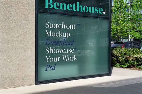 Corner Storefront Mockup