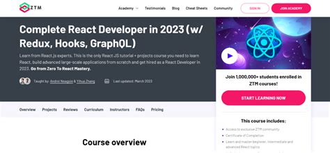Reactjs Essentials A Guide To The 10 Best Online Courses The