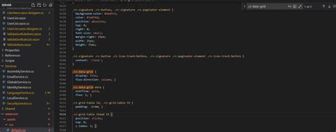 Legacy Grid To Datagrid Css Migration Radzenblazor Components Radzen