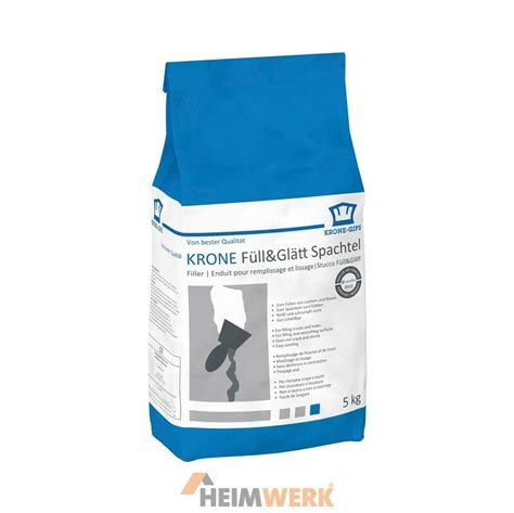 Krone Gips Füll Und Glättspachtel 5 Kg