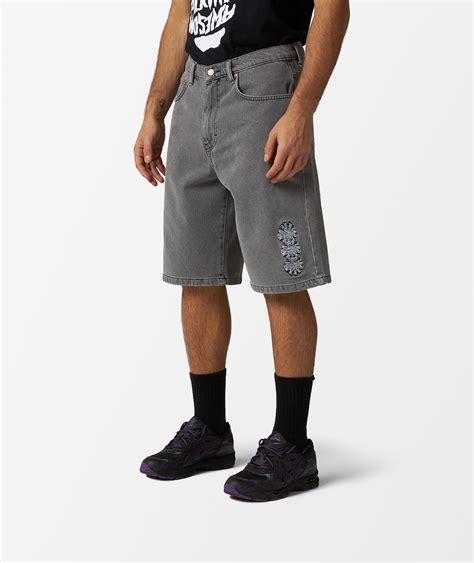 Fucking Awesome 3 Spiral Shorts In Grey Svd Uk