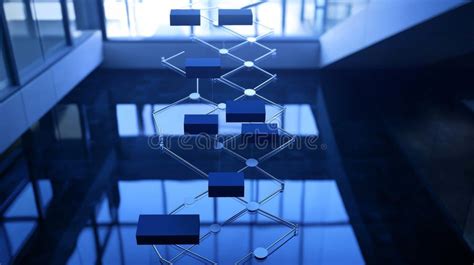 business process and workflow automation with flowchart organization chart with hierarchy of