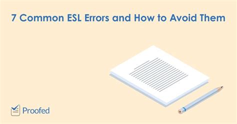 Common Esl Errors How To Avoid Them Common Esl Errors How To Avoid Them