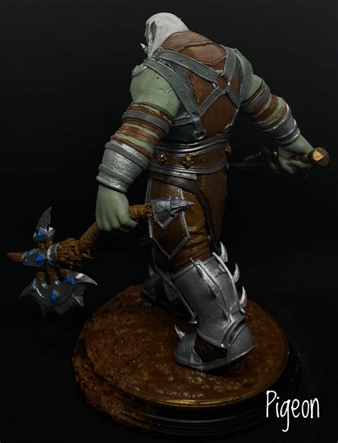 Varok Saurfang World Of Warcraft Wow Head Warcraft Figure Etsy