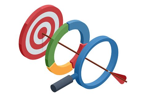 아이소메트릭 성장에 중점을 둔 비즈니스 전문가는 팀워크 분석 비즈니스 진행 상황 경력 발전 및 승진을 강조합니다 팀워크 분석 비즈니스 경력 개발 또는 승진 과녁에 대한 스톡