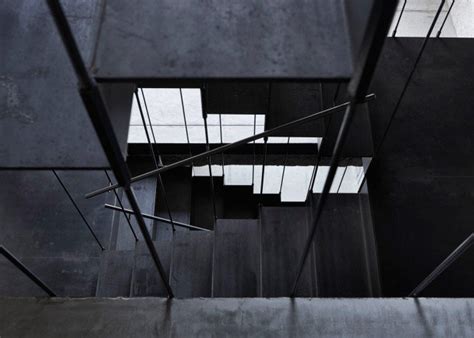 Continuous Staircase Connects Levels Of Florian Busch S K Bar