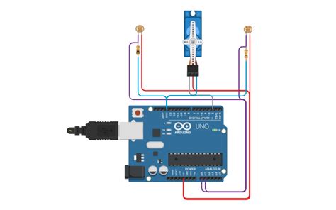 Circuit Design Arduino Uno Sensor Aufgabe 2 Tinkercad
