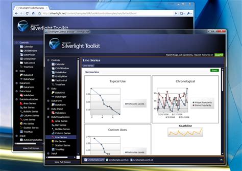 Taking The Silverlight Control Browser Sample Out Of Browser Plus A
