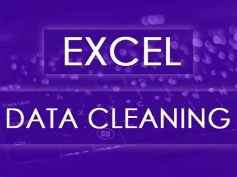 Excel Data Cleaning Data Cleanup Upwork
