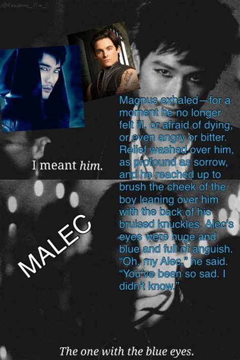 Malec Quotes Quotesgram