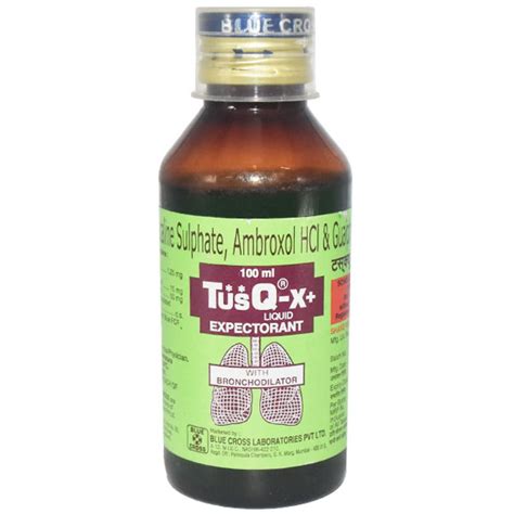 Tusq X Expectorant 100ml Buy Medicines Online At Best Price From