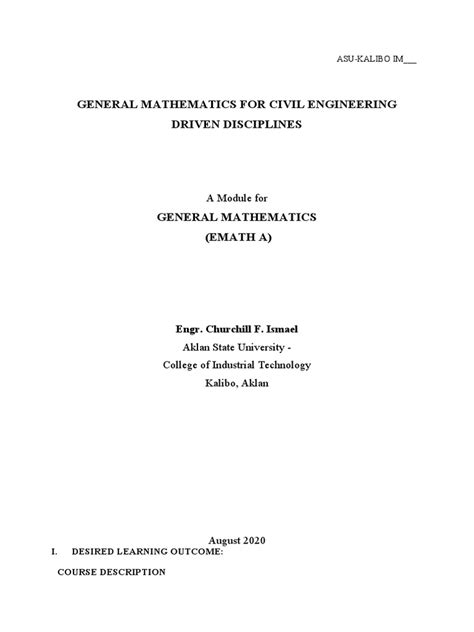 Lesson 1 Introduction Of Gen Math1 Pdf Numbers Equations
