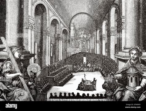 The Council Of Trent Held Between 1545 And 1563 In Trent Was The 19th