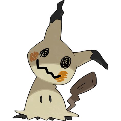 Mimikyu Pokemon Disguise Ability Cute Appearance Ghost Type Fairy