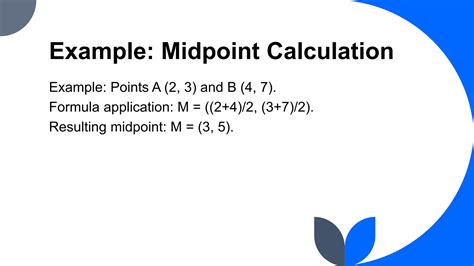 Understanding Midpoint Calculations With Examples Pptx