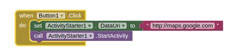 Usage Of Activitystarter Component Mit App Inventor Help Mit App Inventor Community