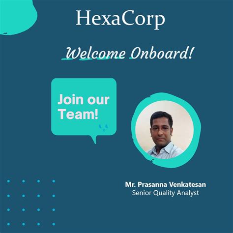 Hexacorp On Linkedin Hexacorp Newemployee