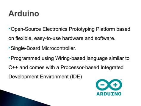 Introduction To Arduino And Raspberry Pi Ppt