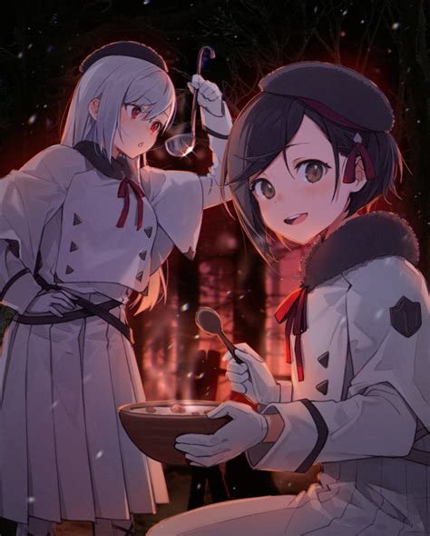 Hj文庫 On Twitter クリスちゃんとラニちゃんの冬キャンプ🐾🐾 英雄王イングリスちゃん 潜入任務中です…