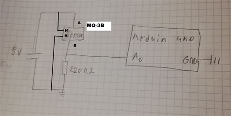 How To Calibrate Alcohol Sensor Mq 3b Sensors Arduino Forum