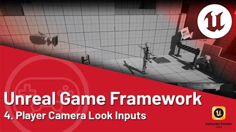 Unreal Engine 5 Tutorial Game Framework 04 Character Look Inputs