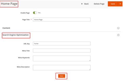 Add Custom Button In Cms Page Seo Section Magento 2