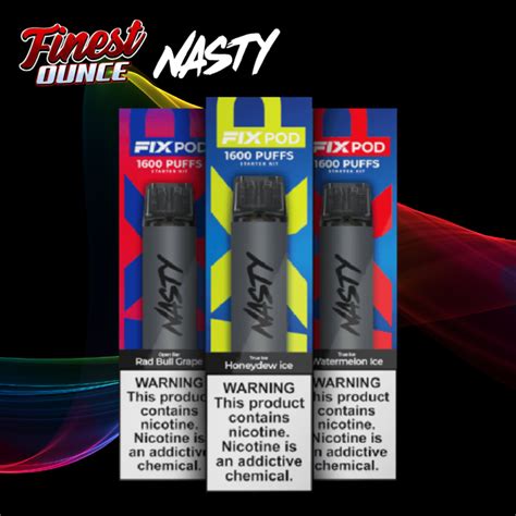 NASTY FIX POD FIXPOD Starter Kit Closed Pod Device Finest Ounce Online Vape Store