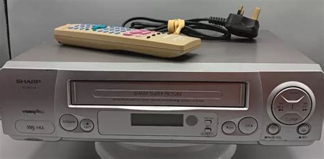 Sharp Vc M314 Vhs Video Cassette Recorder Player And Remote £33 99