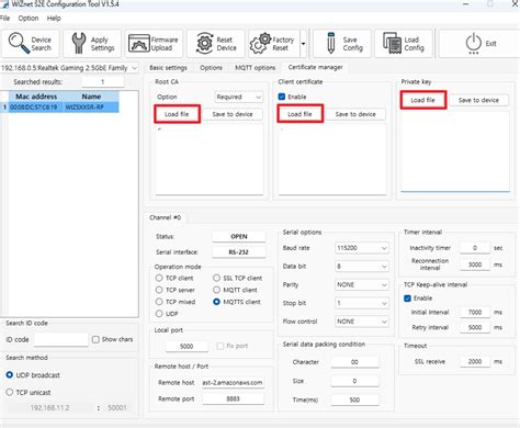 MQTT Connection Guide WIZnet Document System