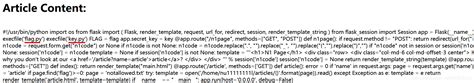 Buuctf N1book 第一章 Web入门 第一章 Web入门 常见的搜集 Csdn博客