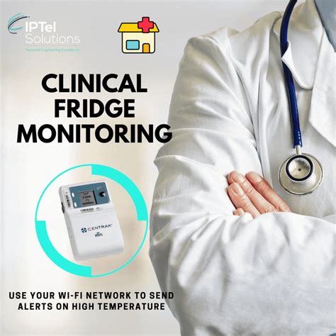 Clinical RTLS Clinical Fridge Temperature Monitoring Device