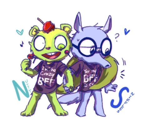 Nutty X Sniffles Happy Tree Friends Happy Friends Fan Art