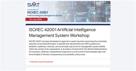 Security Management Technology Group On Linkedin Iso Iec 42001