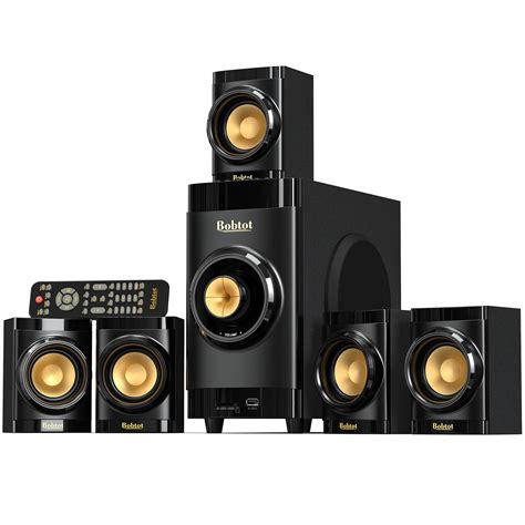 Surround Sound Systems 5 1 Home Theater System Speakers For Tv Subwoofer Stereo Home Audio Wired