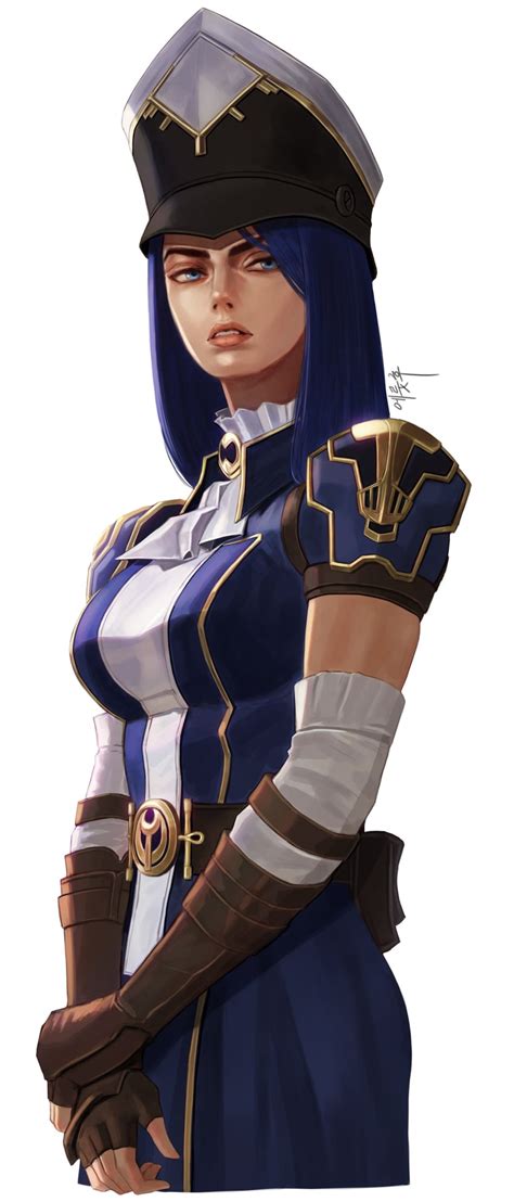 Caitlyn And Arcane Caitlyn League Of Legends And More Drawn By Eruthu Danbooru