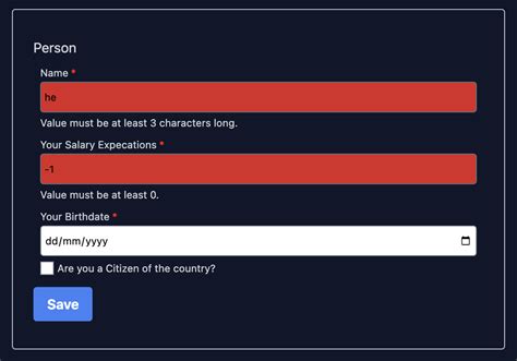 build dynamic forms with json schemas