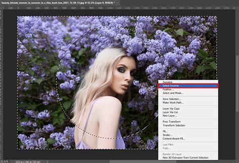 How To Crop Image In Circle Shape With Photoshop