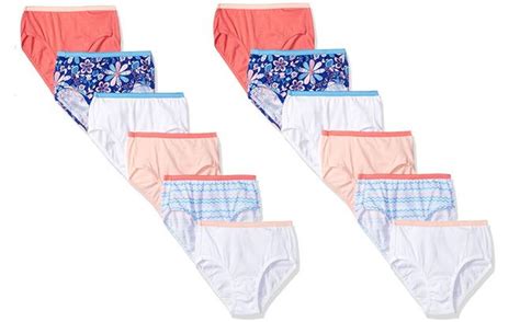 Hanes Girls Brief Panties 6 Pack Just 597 Free Stuff Finder