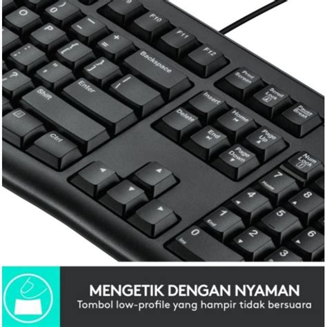 Jual Keyboard Mouse Logitech Usb Mk Original Shopee Indonesia