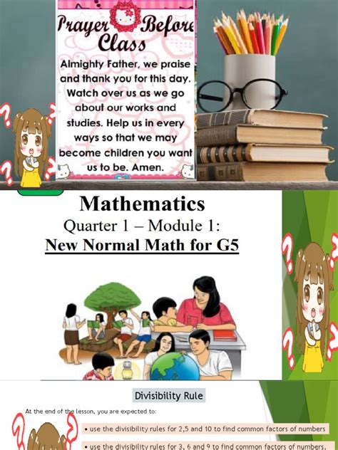 Math 5 Quarter 1 Module 1 2 Pdf Number Theory Elementary Mathematics