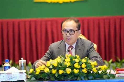 ឧបនាយករដ្ឋមន្រ្តីប្រចាំការ វង្សី វិស្សុត ដឹកនាំសិក្ខាសាលាពិគ្រោះយោបល់ ស្ដីពី