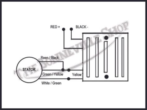 Wiring Diagram For Tympanium Voltage Regulator Rectifier 332 104 A