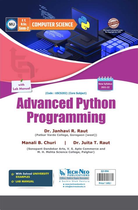 Tech Neo Advanced Python Programming Mu Bookwalas
