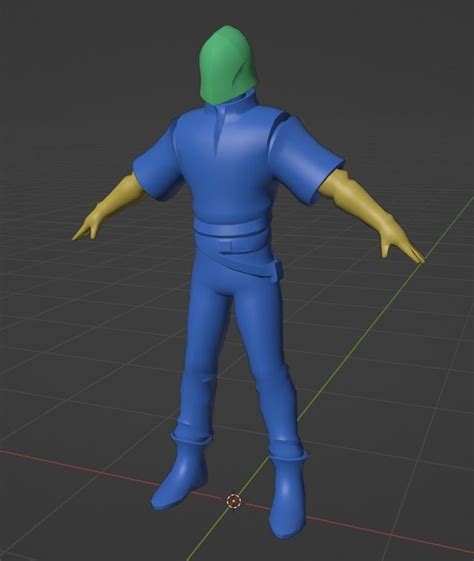 3d Model Knight Abel Game Character Vr Ar Low Poly Cgtrader