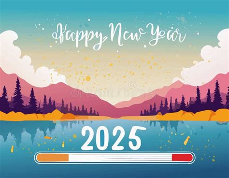 Loading 2025 Download Bar With Summer Backround Of Lake Forest Sky
