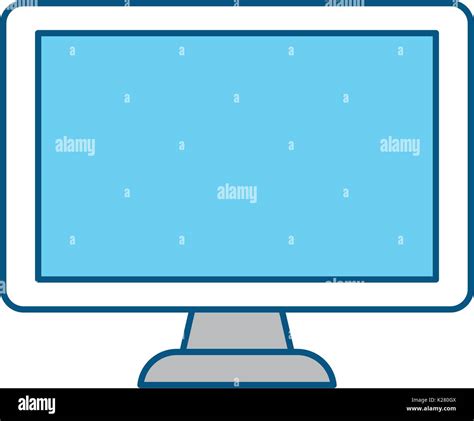 Computer Screen Symbol Stock Vector Image And Art Alamy