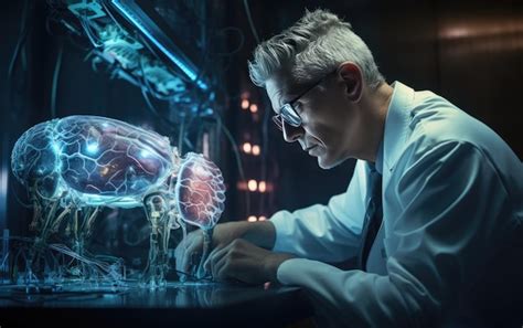 Premium Ai Image A Deep Dive Into The Integration Of Robotics And Medical Technology By Doctors