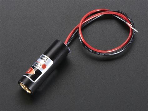 1054 Adafruit Laser Diode 5mw 650nm Red