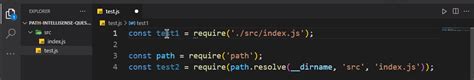 Nodejs How Can I Use Go To Definition For Commonjs `require`s In